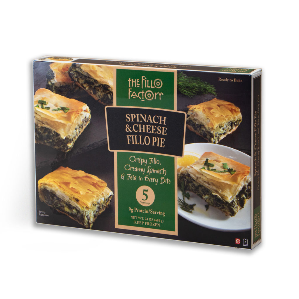 Spinach & Cheese Fillo Pie | Fillo Factory