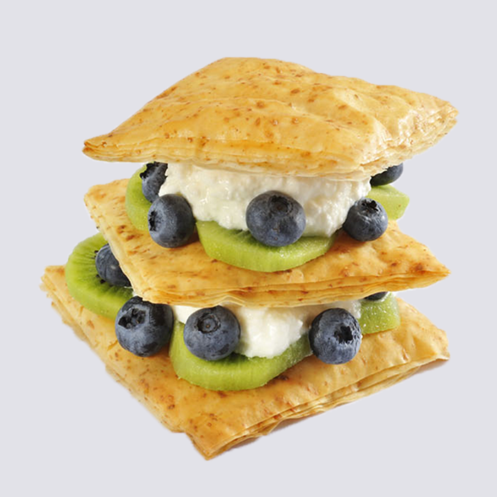 Blueberry Kiwi Fillo Layer Cakes | Fillo Factory