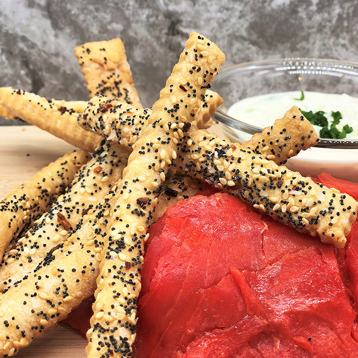 Gluten Free Everything Breadsticks | Fillo Factory